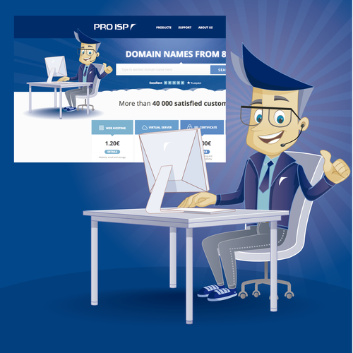 Create a unique character for PRO ISP | Character or mascot contest