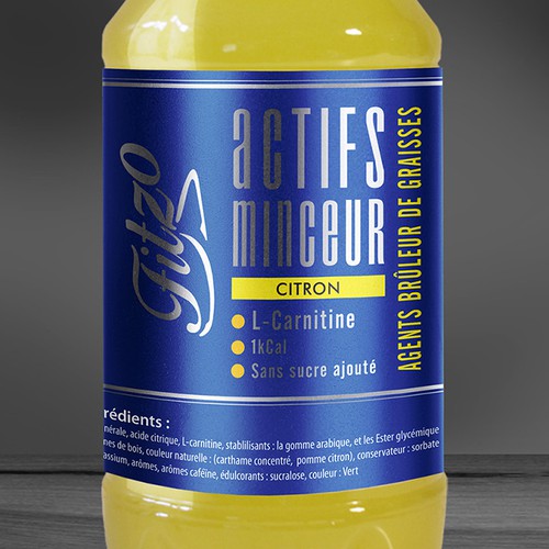 FITZO - A dynamic and modern label for our sport drinks | Product label ...
