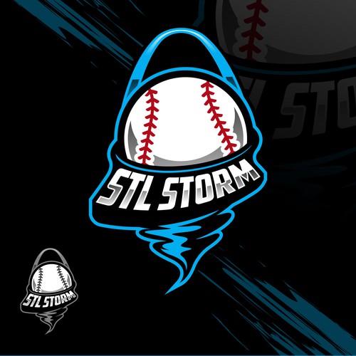 Designs | Youth Baseball Logo - STL Storm | Logo design contest