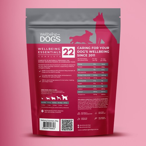 Designs | Modern, stylish packaging design for pet nutritional ...