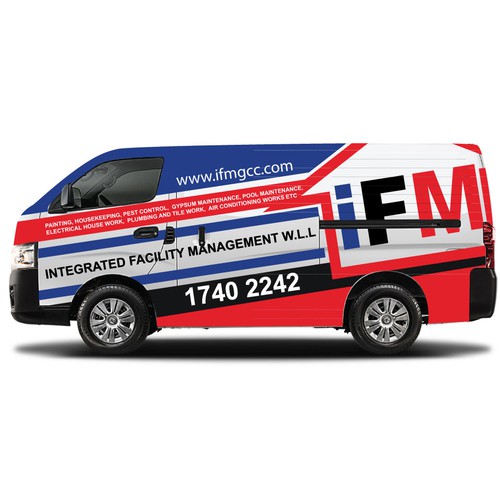 CREATIVE DESIGN FOR VAN (QUICK HOME MAINTENANCE TEAM)) | Car, truck or ...