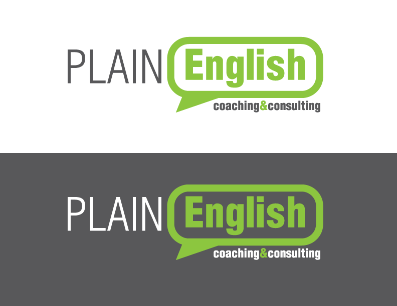 Plain English | Logo design contest