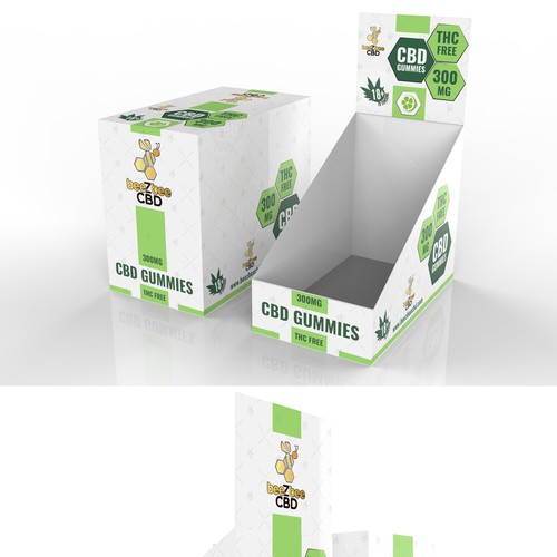 Display box for CBD Gummy | Product packaging contest