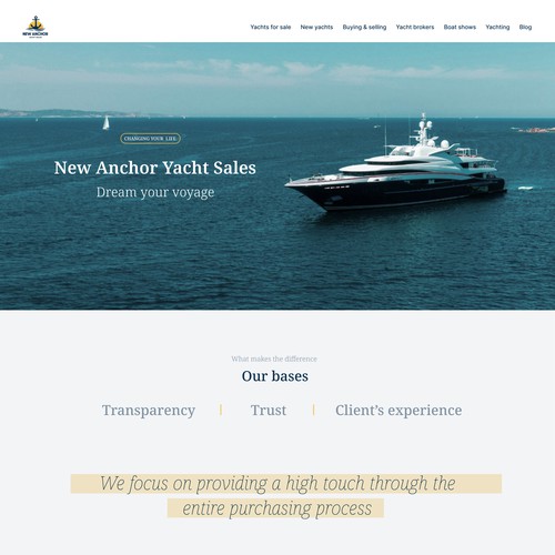 Designs | 🛥️ 👙🚤 Awesome boat / yacht brokerage firm changing the ...