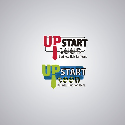 A bold and badass logo for Teen Upstart - a business hub for teens ...