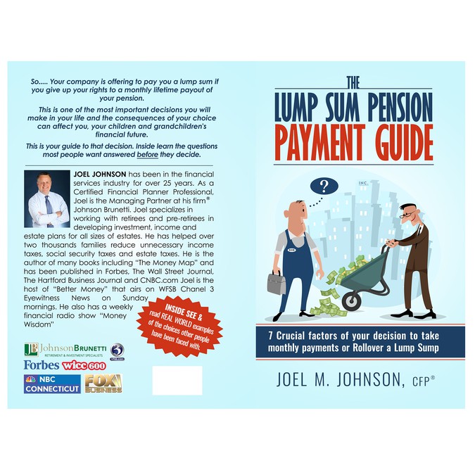 Create an interesting "Lump Sum Pension Guide" Book Cover | Book cover ...