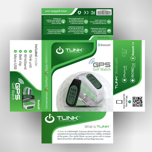 Designs | Create modern product packaging for GPS Golf Watch | Product ...