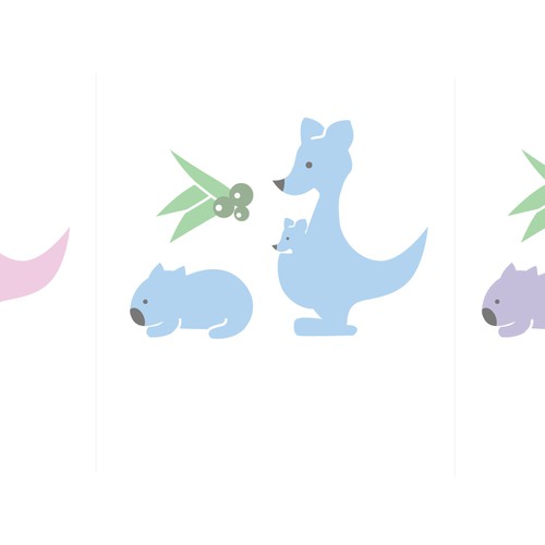 Designs | Create a cute kangaroo, wombat and gumleaf graphic for a new ...