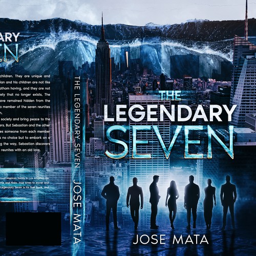 Designs | The Legendary Seven | Book cover contest