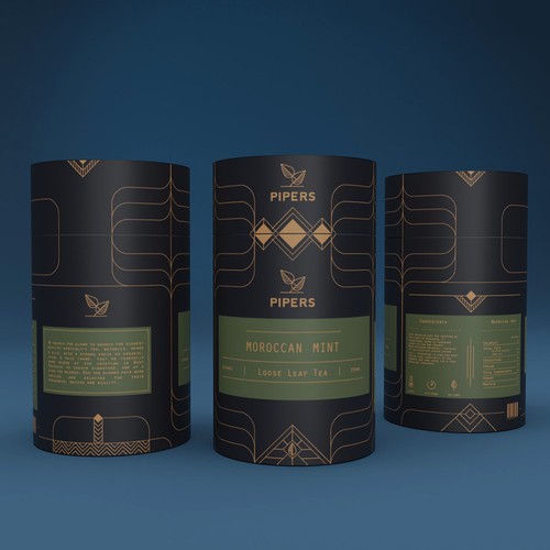 Designs | Modern meets traditional paper tube packaging design for ...