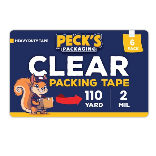 Designs | Packing Tape Brand Label | Product label contest
