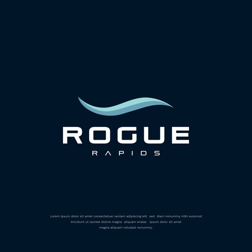 Diseños | Rogue Rapids Swim Team | concurso Logotipos