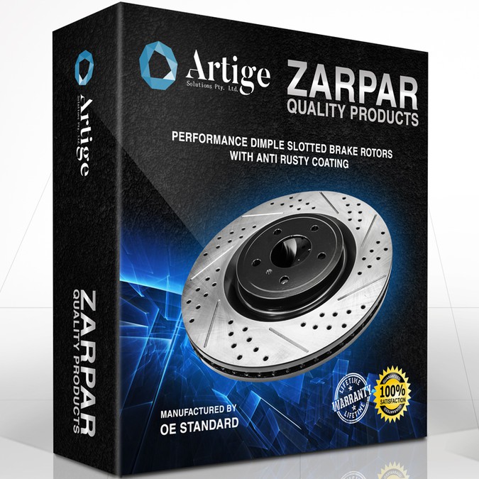 Let's get a design for Performance Brake Rotors | Product packaging contest