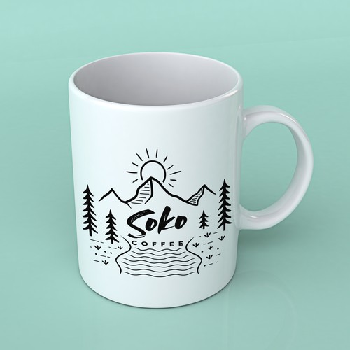 Designs | Ceramic mug design for Pacific Northwest coffee shop | Cup or ...