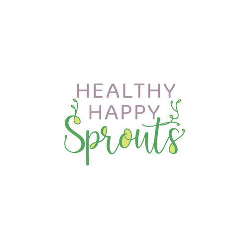 Logo for Healthy Happy Sprouts | Logo design contest