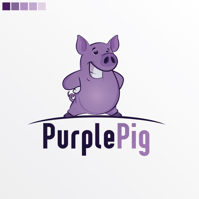Purple Pig needs a pig (logo, that is)! | Logo design contest
