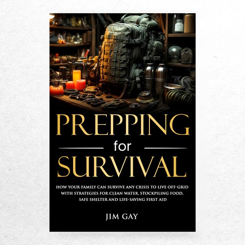 Designs | How to Survive Grid-Down Disasters | Book cover contest
