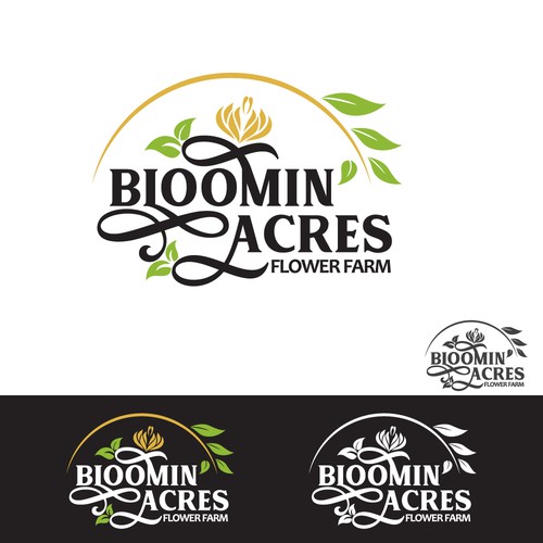 Designs | Flower Farm Logo to jumpstart a new business | Logo design ...