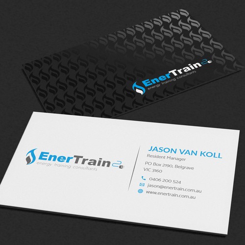 Give me a bold, neat and sleek business card design | Business card contest