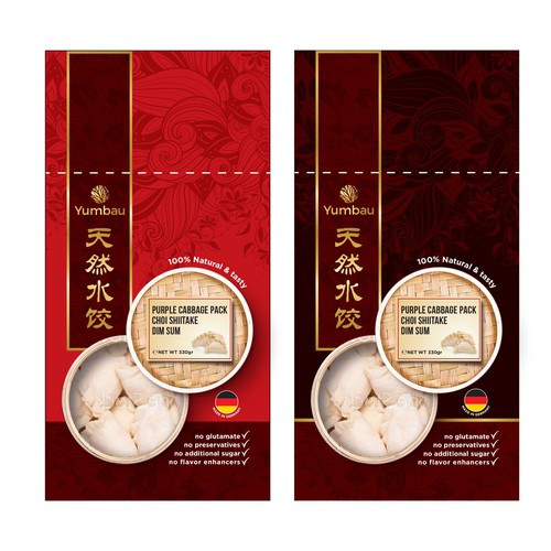 Design a Premium Packaging for healthy natural Dim Sums/Dumplings ...