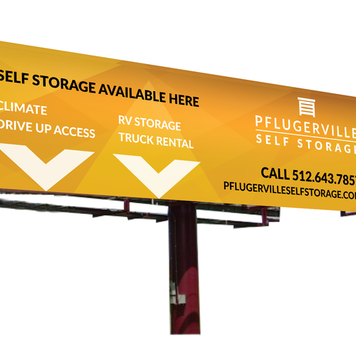 Self Storage Billboard - Central Texas | Signage contest