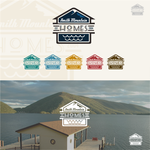Designs | Logo for Smith Mountain Homes (LAKEFRONT Real Estate) | Logo ...