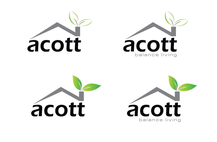 logo required- acott living Green | Logo design contest