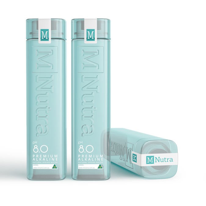 ALKALINE Bottle Water Design | Product label contest