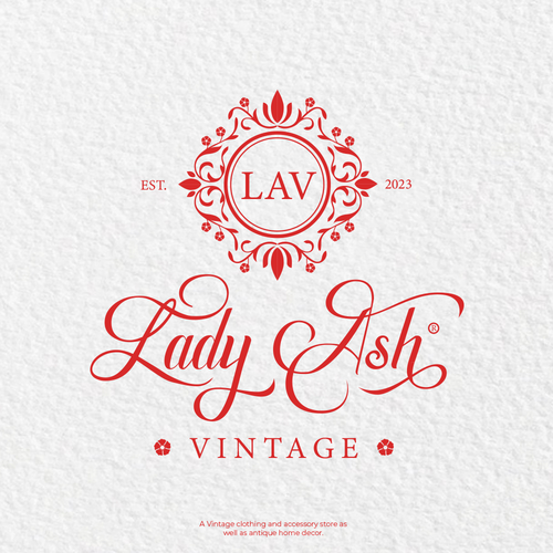 Designs | Lady Ash Vintage logo and branding | Logo & brand guide contest