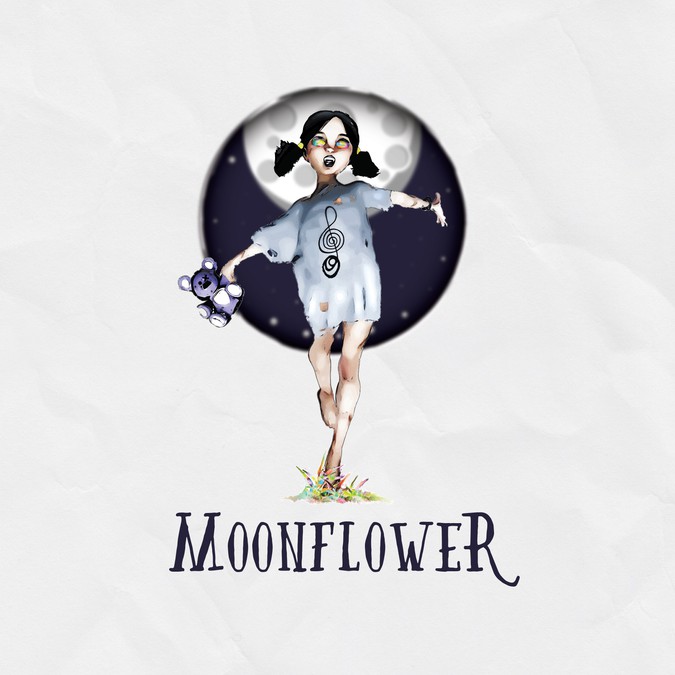 Moonflower Logo Design | Logo & brand identity pack contest