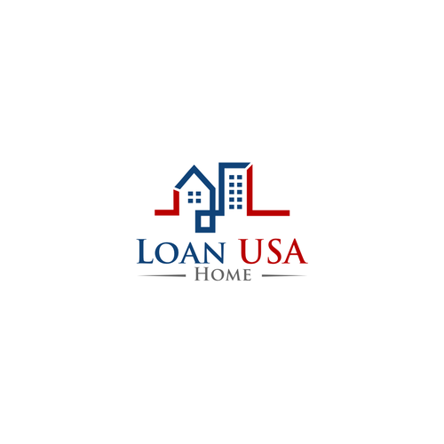 Young / Modern Logo for Lending Website: Home Us A Loan / Home USA Loan ...