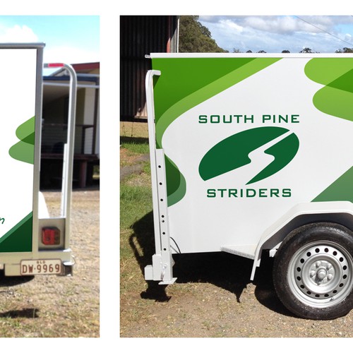 Design our running club's new eye catching trailer wrap | Signage contest