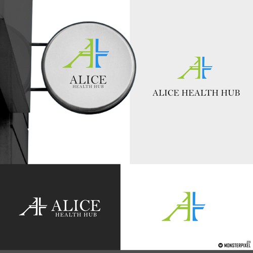 Designs | Logo for a health professional building 'Alice Health Hub ...
