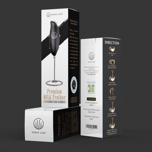 Designs | Electric Milk Frother Needs Fun Bold and Premium Design ...