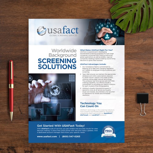 Designs | Handout / Flyer design, 1 page | Postcard, flyer or print contest