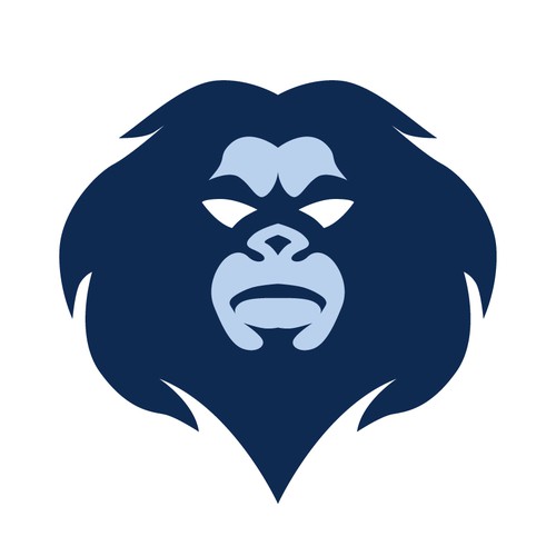 Vector illustration of Yeti face for winter apparel company | Character ...