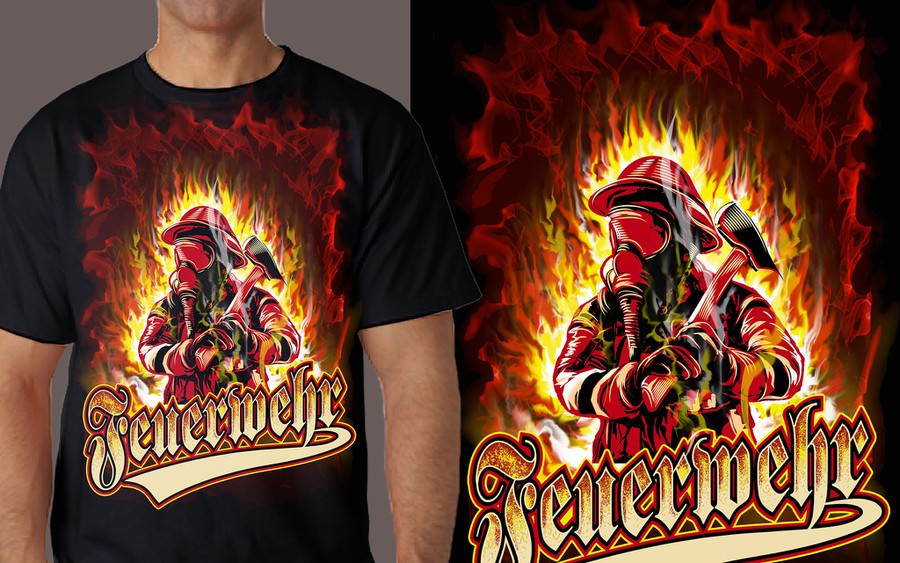 FIREFIGHTER T-Shirt ++++Design a new breathtaking FIREFIGHTER Shirt ...