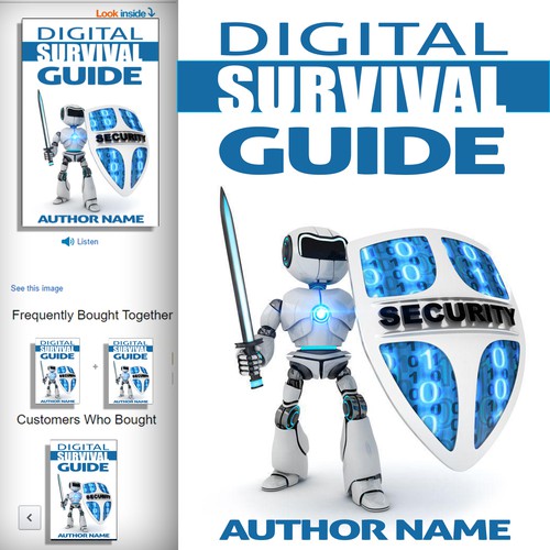 Digital Survival Guide book cover | Book cover contest