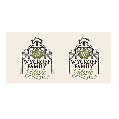 Designs | Design an upscale logo for Wyckoff Family Maple | Logo design ...