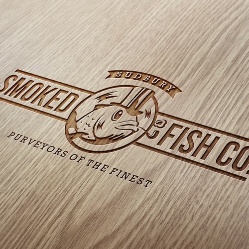 Designs | Smoked Fish! | Logo & business card contest