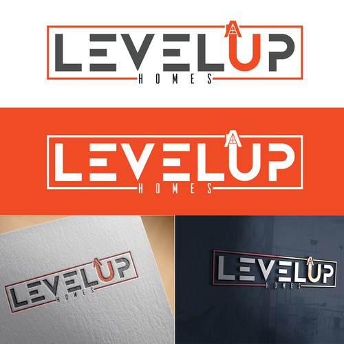 Designs | Level Up Homes | Logo design contest