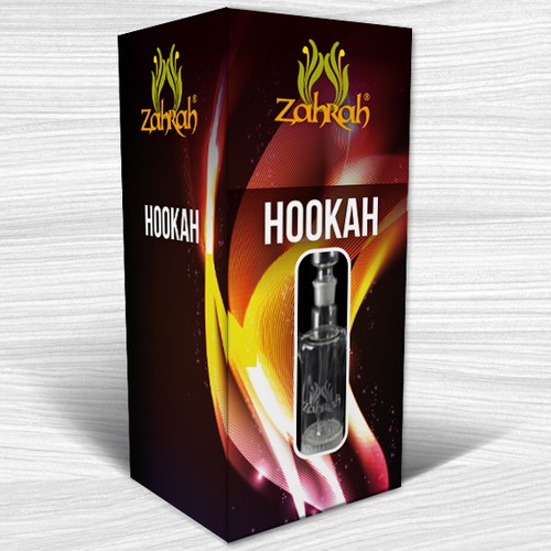 Packaging Hookah Retail Box | Product packaging contest