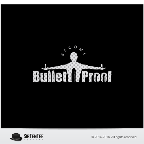 Hard hitting logo to make men feel bulletproof | Logo design contest