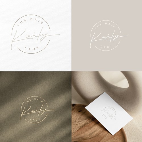 Designs | Kaity the Hair Lady needs a logo as a luxury hairstylist ...