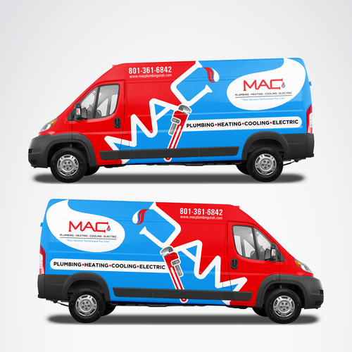 Plumbing Heating And Cooling Van Wrap Ideas 🔥 Seeing This Van In