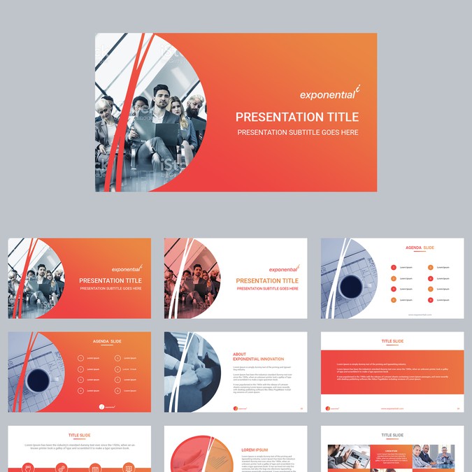 Design a future-focused Powerpoint template for my Pretotyping and ...