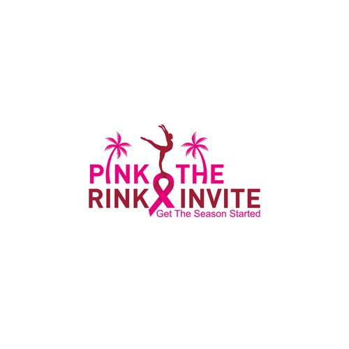 Designs | Gymnastics Competition - Pink The Rink | Logo design contest