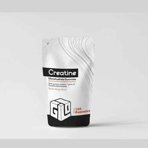 Designs | Bag Design for Creatine Monohydrate Gummy brand | Product ...