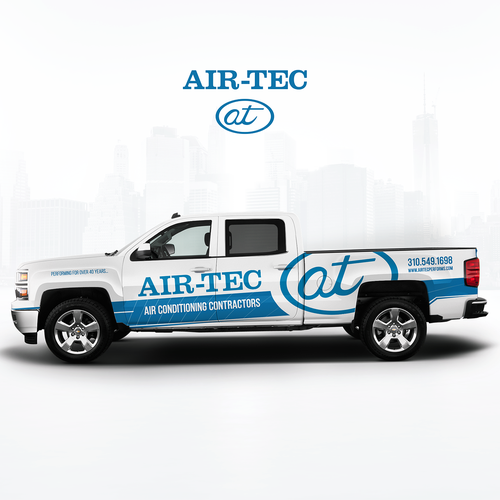AIR-TEC VEHICLE MARKETING VISUALS | Car, truck or van wrap contest