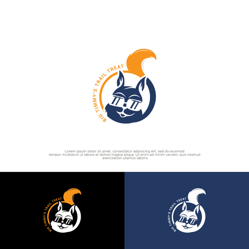 Designs | Sleek logo for snarky, a-hole squirrel's trail treat | Logo ...